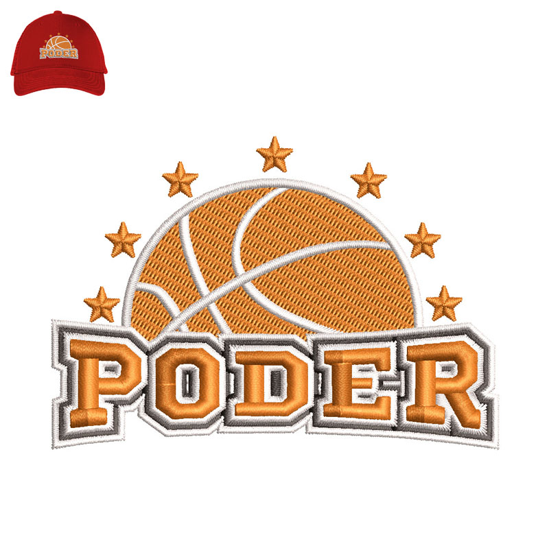 Poder 3d Puff Embroidery logo for Cap | Inspire Uplift