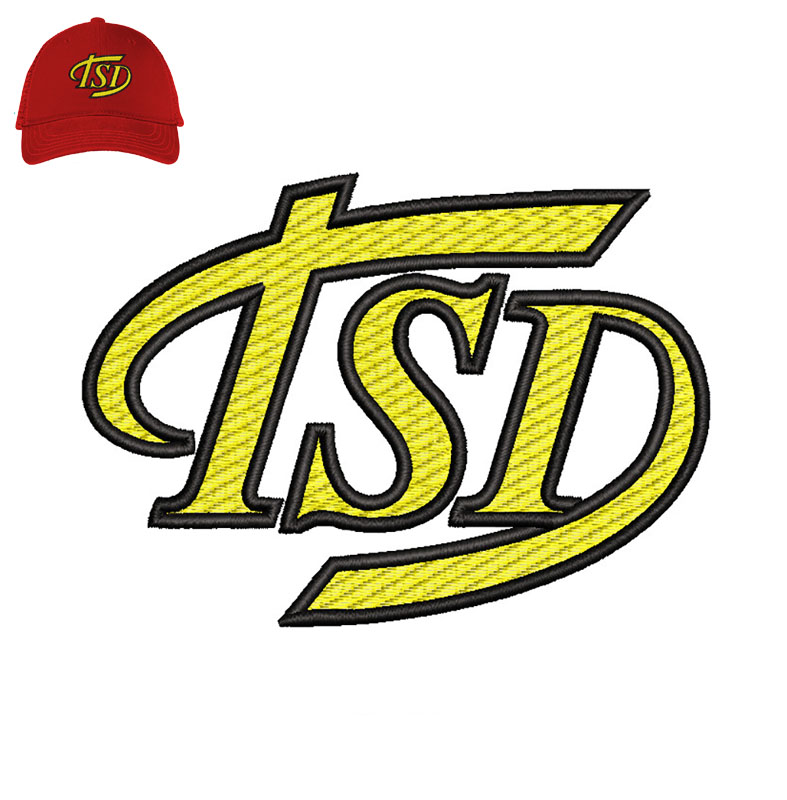 TSD 3d puff Embroidery logo for Cap,logo Embroidery, Embroid - Inspire ...