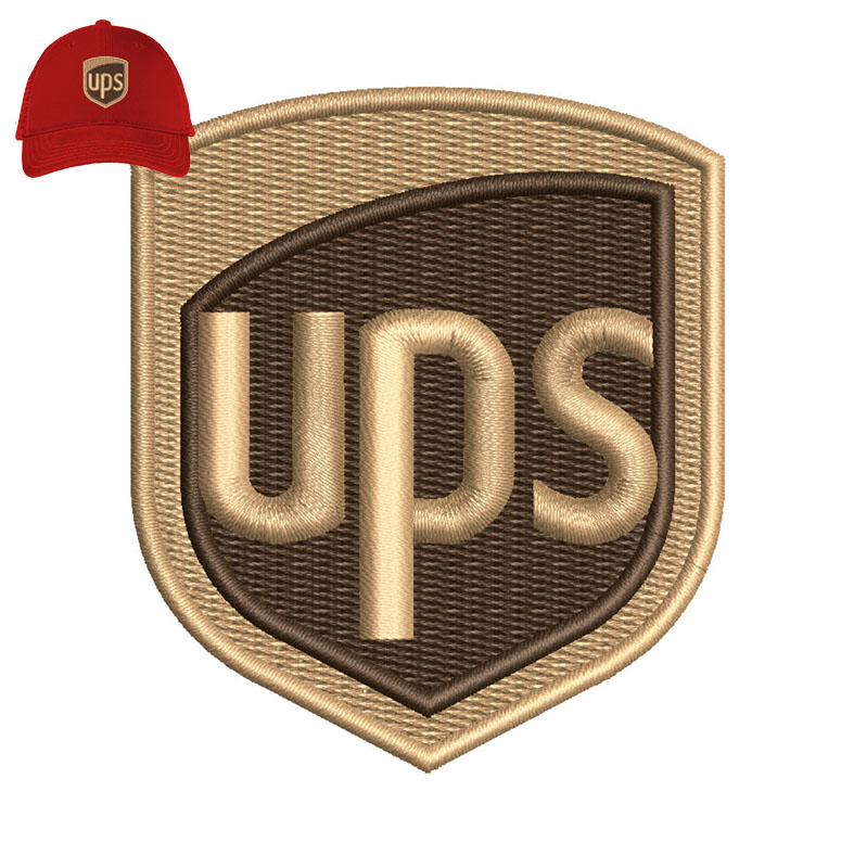 Ups Patch Embroidery logo for Cap,logo Embroidery, Embroider | Inspire ...
