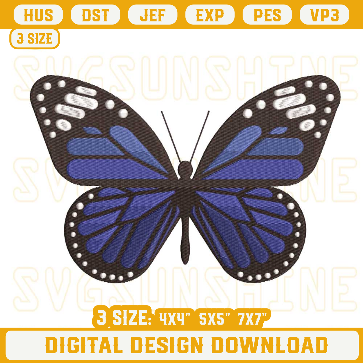 Butterfly Machine Embroidery Designs, Butterfly Wings Embroi | Inspire ...