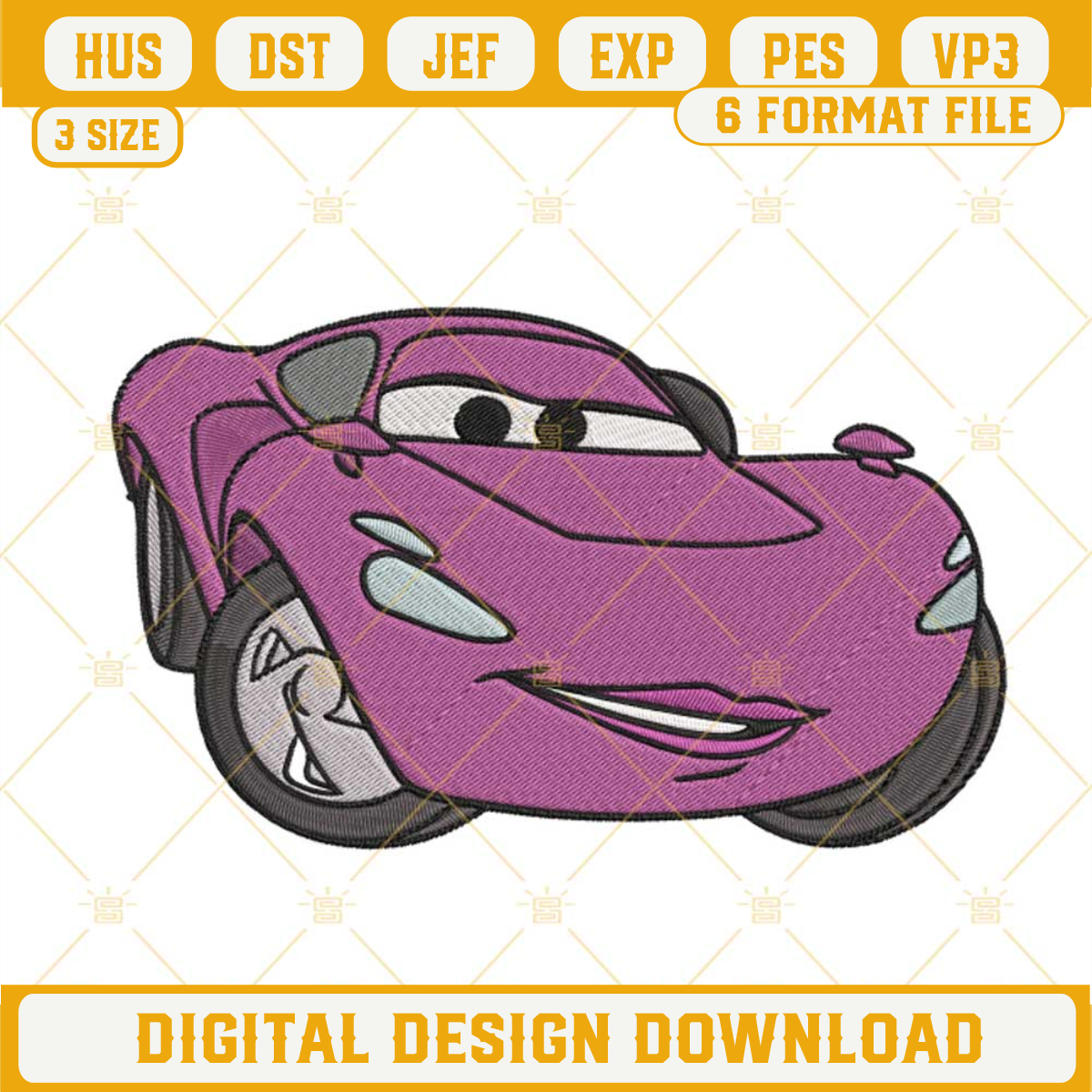 Holley Shiftwell Embroidery Designs, Disney Cars Embroidery | Inspire ...