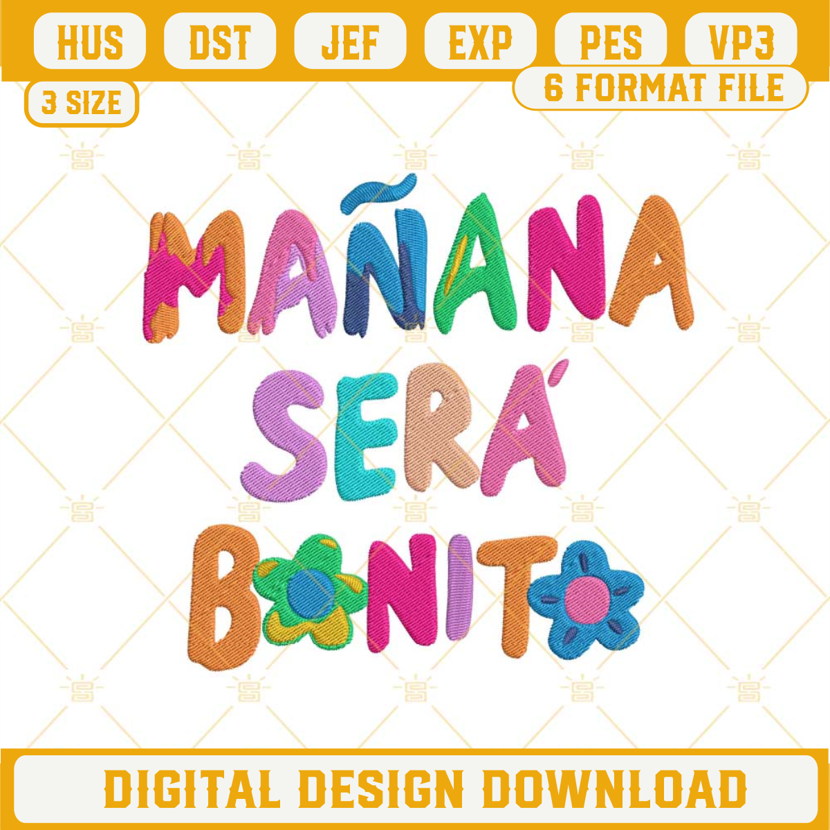 Karol G Manana Sera Bonito Embroidery Design, Karol G 2023 E - Inspire ...