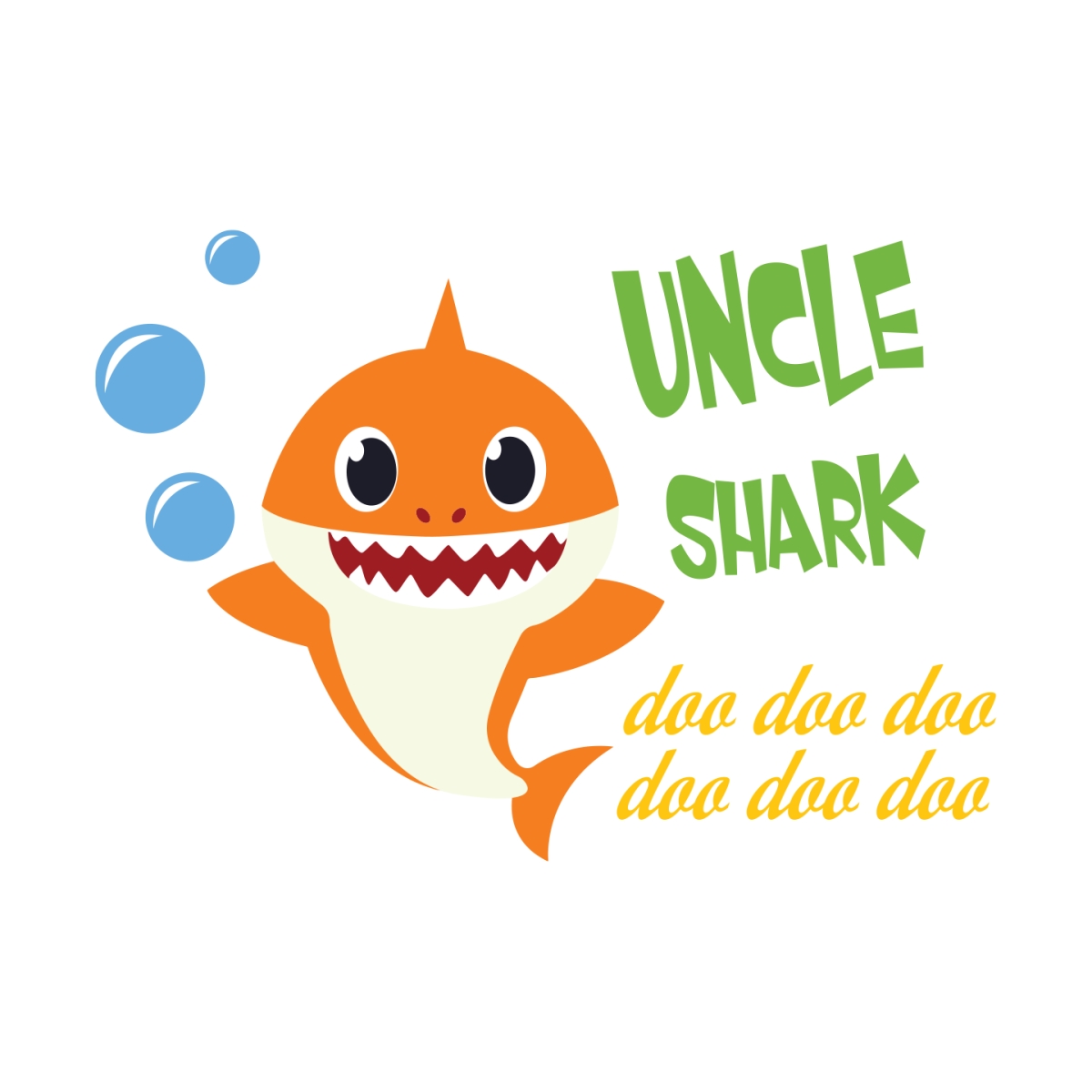 Green Uncle Shark Doo Doo Doo Svg, Family Svg, Uncle Shark S | Inspire ...