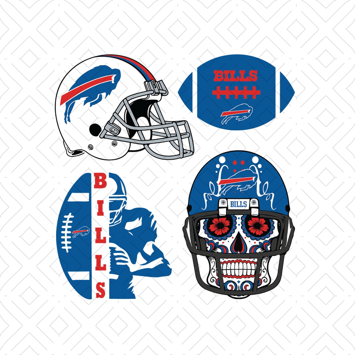 Buffalo Bills SVG Bundle, Bills Logo SVG, Sport SVG, Bills H | Inspire ...