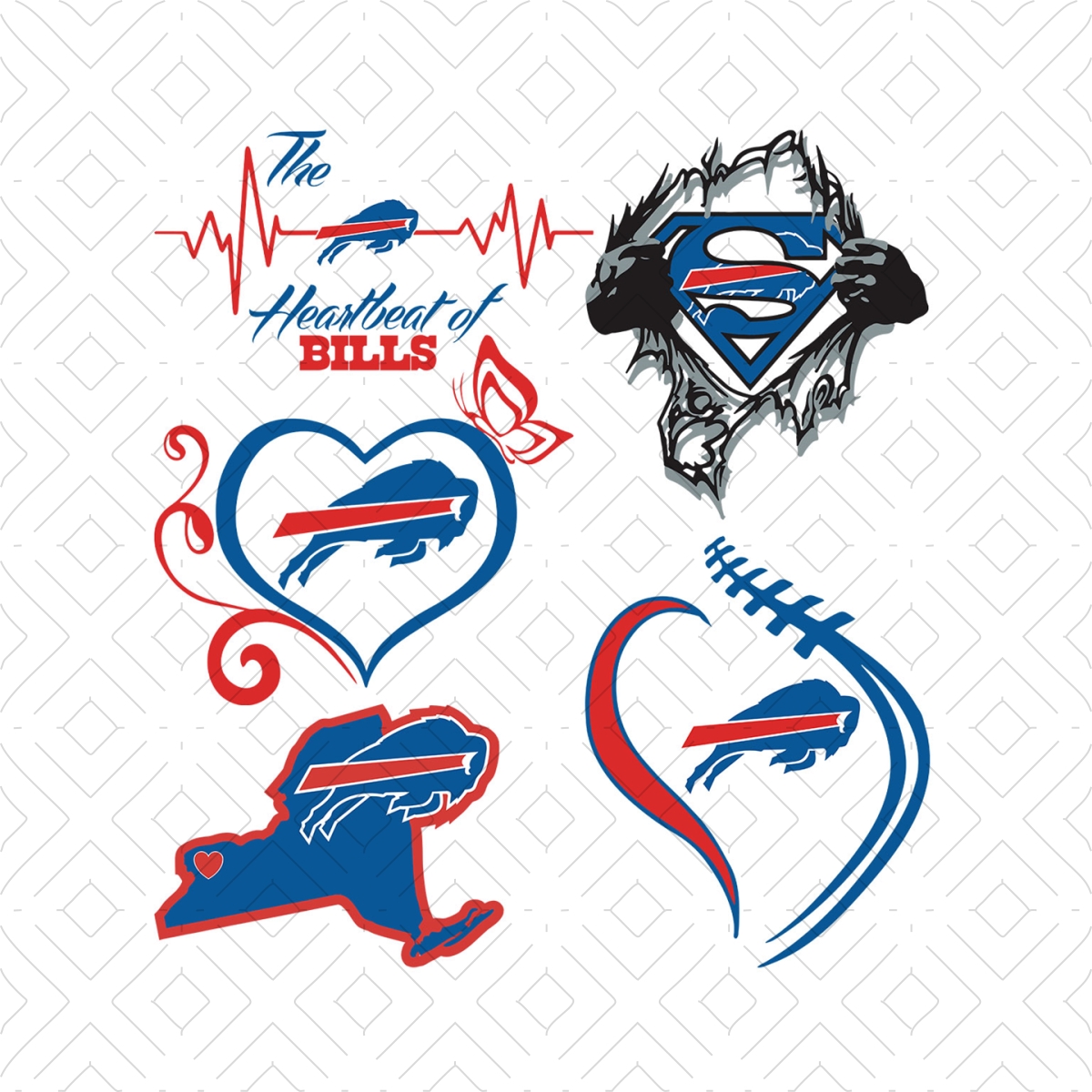 Buffalo Bills SVG Bundle, Bills Logo SVG, Sport SVG, Bills H | Inspire ...