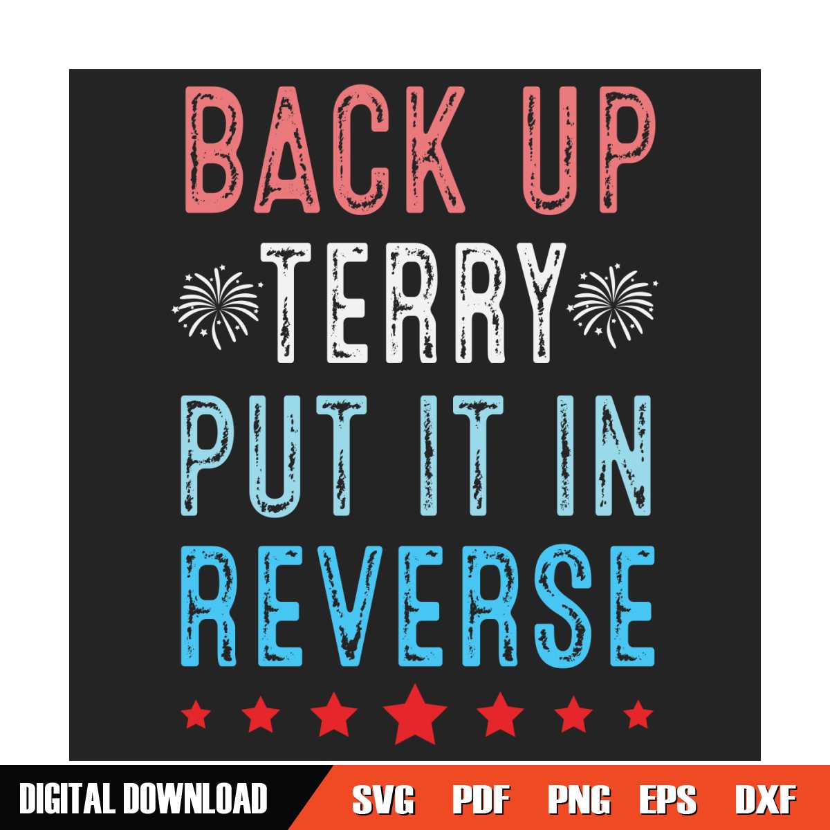 Retro Back Up Terry 4th Of July Fireworks Svg, Independence | Inspire ...