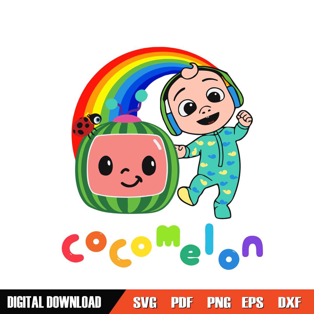 Cocomelon Svg, Cocomelon Clipart, Instant Download,Birthday, | Inspire ...