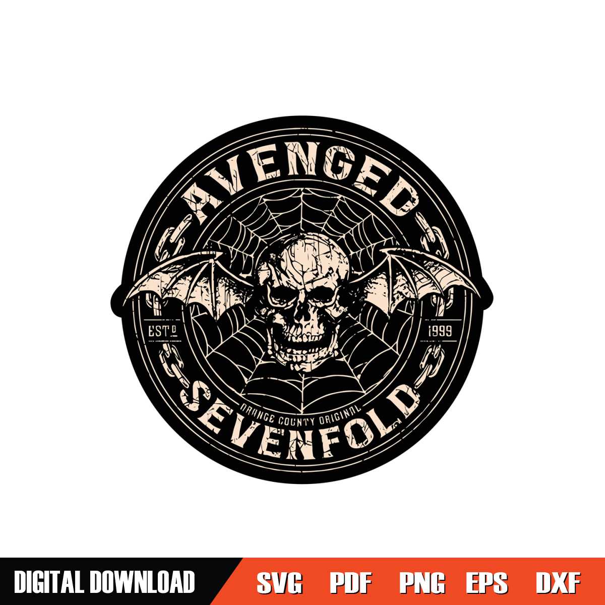 Avenged Sevenfold Tour 2023 SVG, Rock Band SVG, Cricut Files | Inspire ...