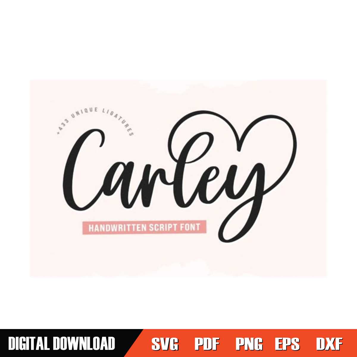 Script Font Font With Hearts Cursive Font Font With Tails Inspire