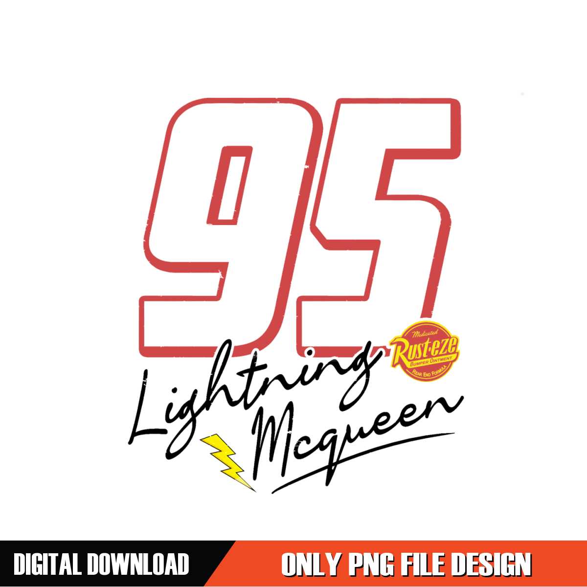 Cars Lightning McQueen 95 PNG - Inspire Uplift