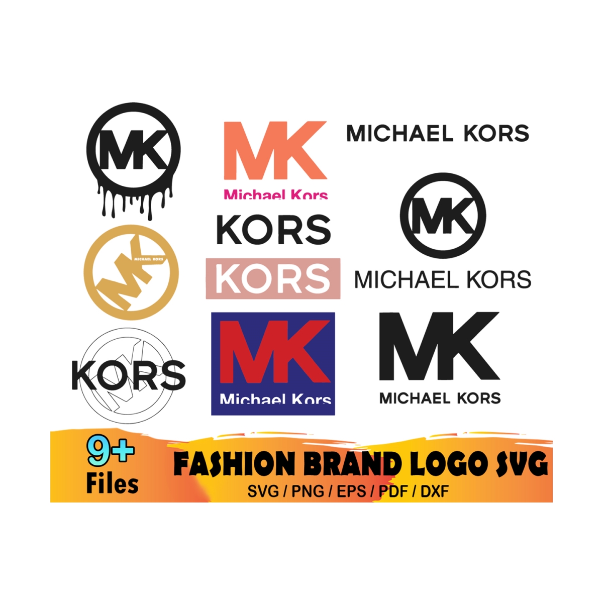 Michael Kors Bundle Svg, MK Svg, MK Logo Svg, Michael Kors S | Inspire ...