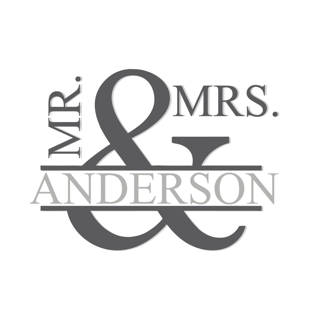 Mr and Mrs SVG, Dxf, Jpg, Png, Eps, Wedding SVg, Mr and Mrs | Inspire ...