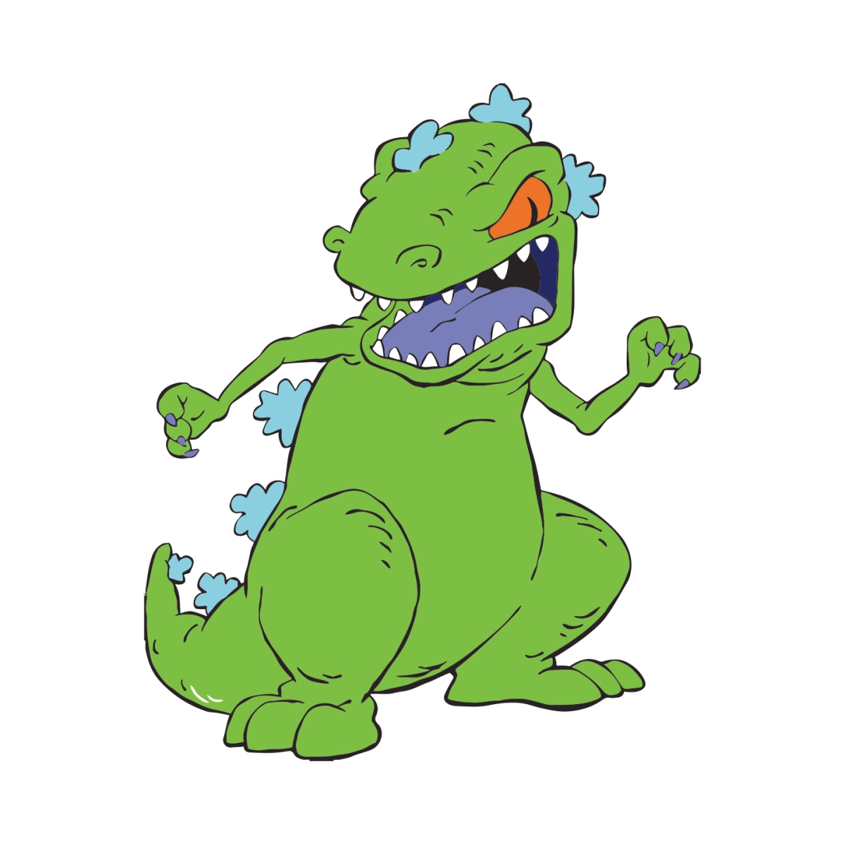 Reptar Rugrats Svg, Trending Svg, Reptar Svg, Reptar Clipart | Inspire ...