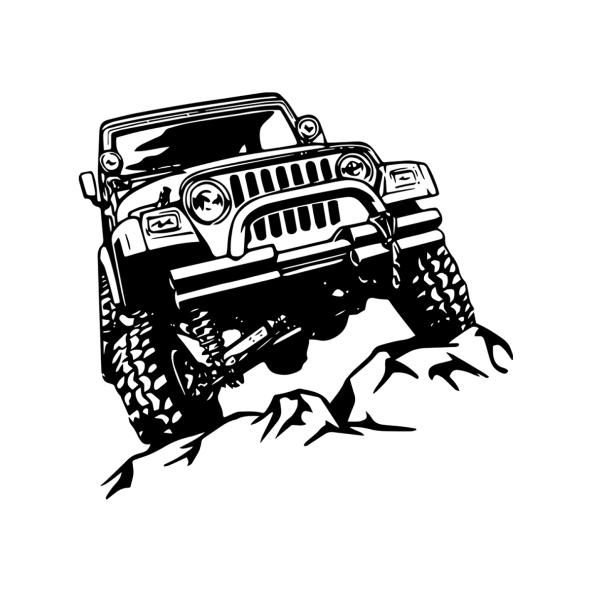 Jeep Wrangler Rock Svg, Vehicle Svg, Jeep Svg, Wrangler Svg, | Inspire ...