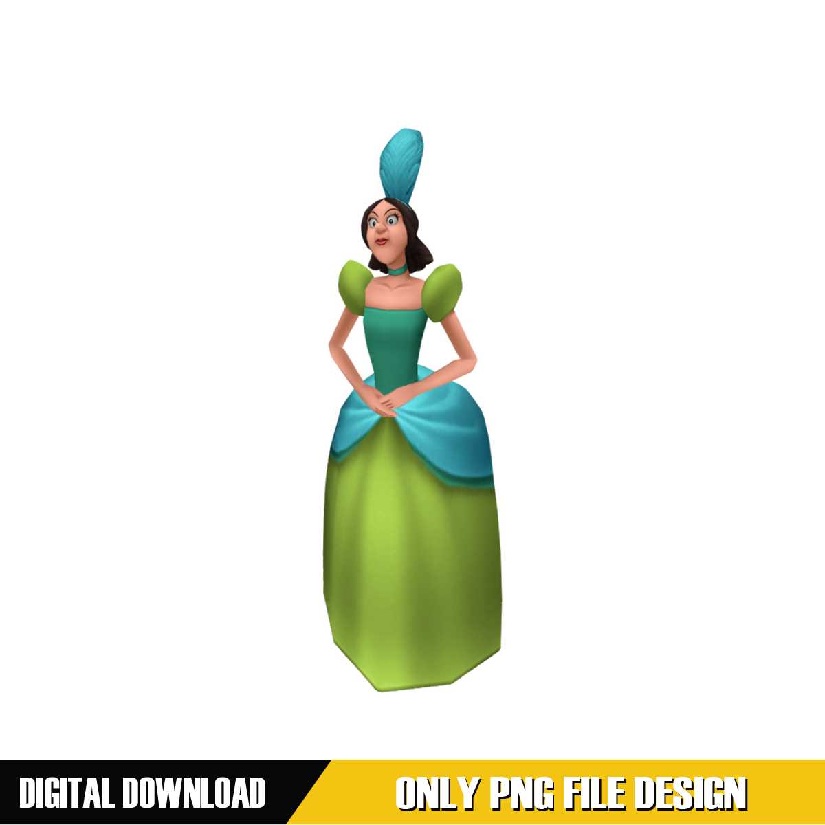 Drizella Tremaine Disney Cinderella Stepsister PNG | Inspire Uplift