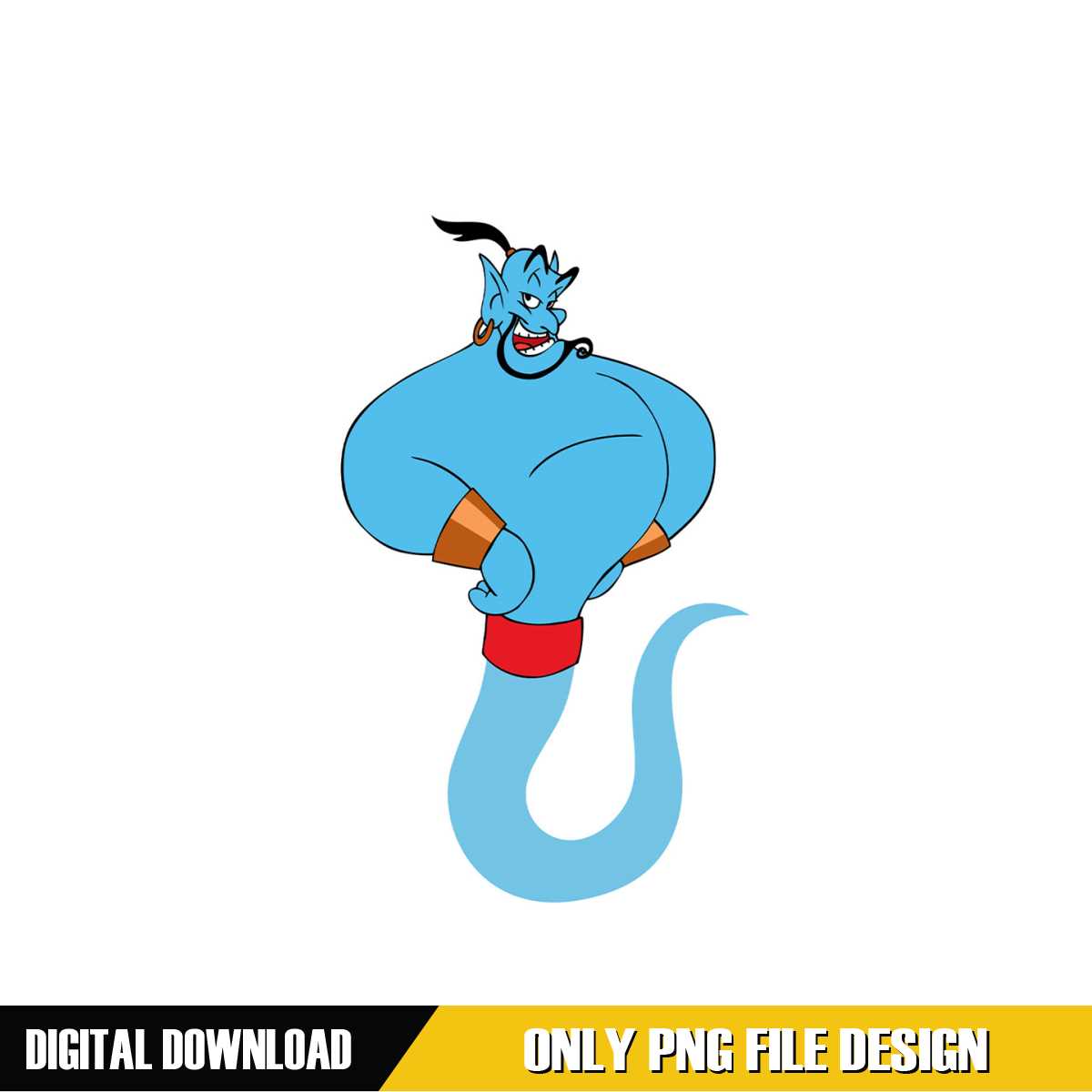 Disney Genie Cartoon Aladdin & The Magic Lamp Transparent PN | Inspire ...