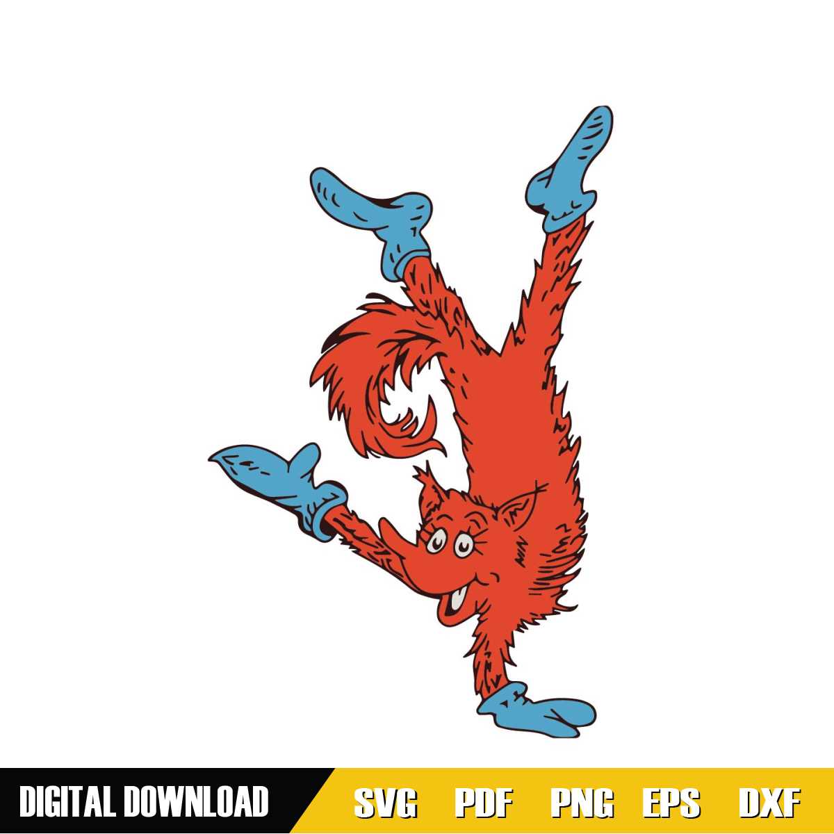 Fox In Socks SVG, Dr Seuss SVG, Fox In Socks Dr Seuss SVG, D | Inspire ...