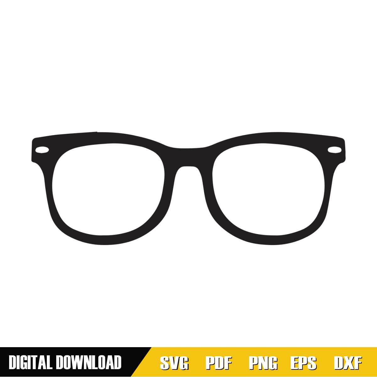 Glasses Svg, Eyeglasses Svg, Glasses Silhouette, Spectacles | Inspire ...