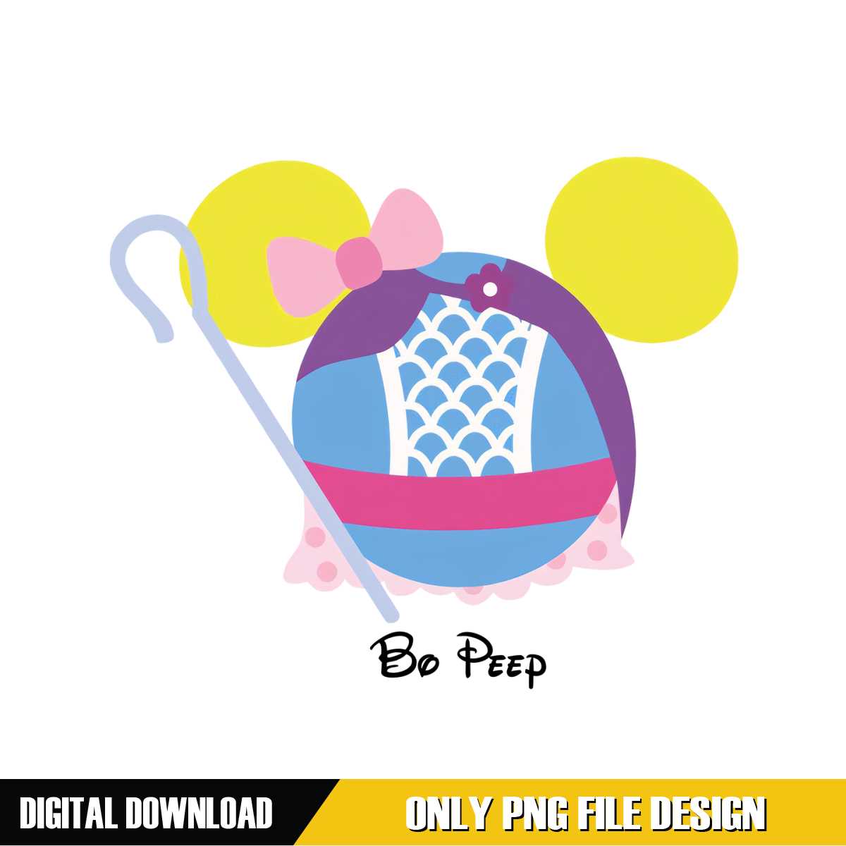 Minnie Princess Toy Story Bo Peep PNG | Inspire Uplift