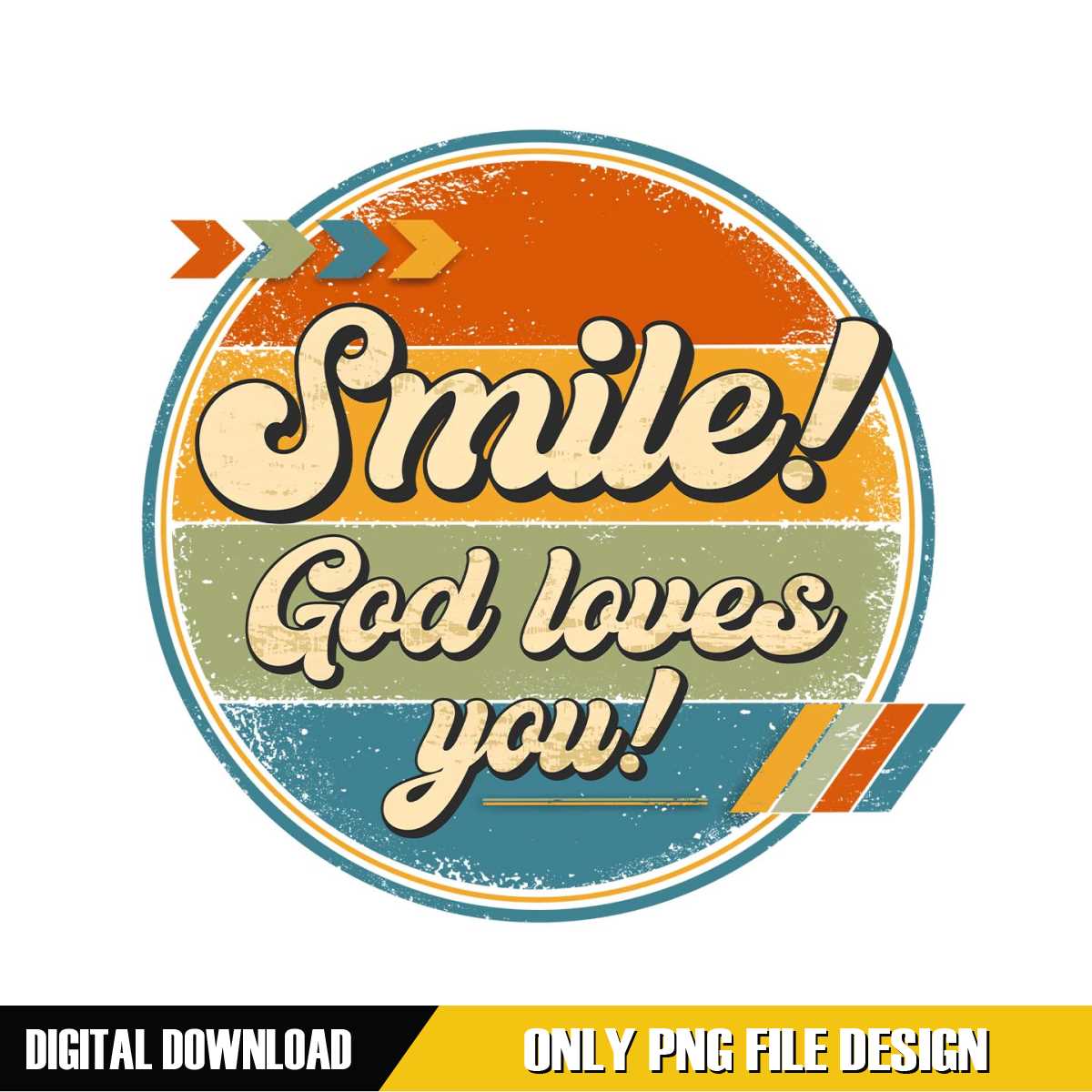 Smile God Love You Father Day PNG | Inspire Uplift