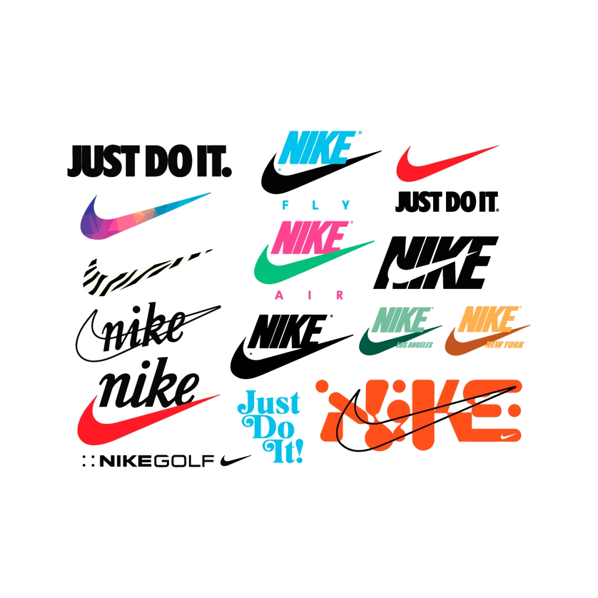 Nike Logos Svg Bundle, Trending Svg, Nike Svg, Nike Logo Svg | Inspire ...