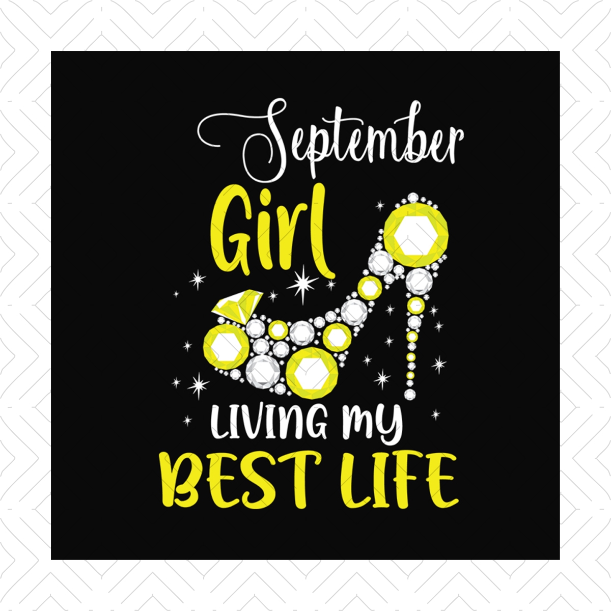 September girl living my best life svg, birthday svg, birthd | Inspire ...