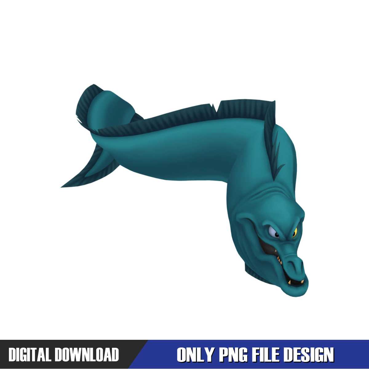 Disney Villain Flotsams Moray Eels The Little Mermaid PNG | Inspire Uplift