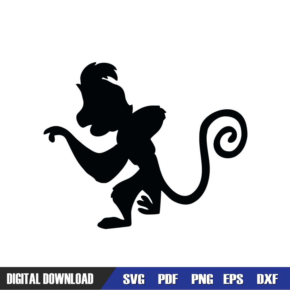 Disney Abu The Monkey Aladdin SVG Cut Files | Inspire Uplift