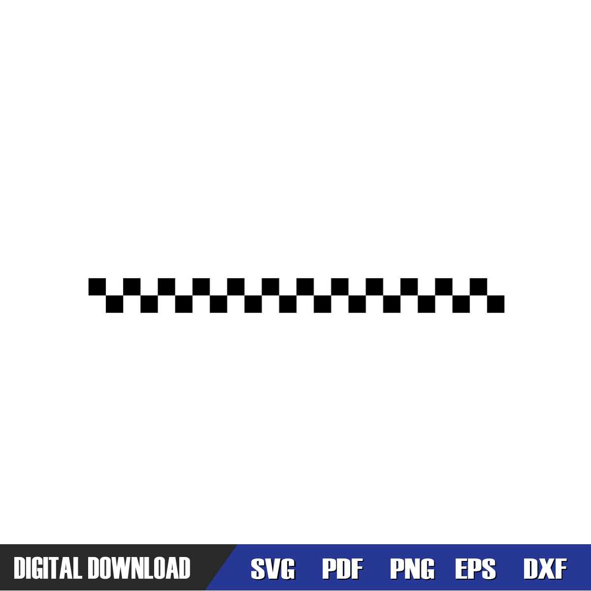 Checkered Line Alice In Wonderland Cartoon SVG | Inspire Uplift