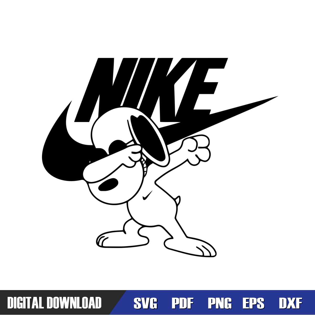 Snoopy Nike Dabbing Svg, Snoopy Niker Svg, Snoopy Dabbing Sv | Inspire ...
