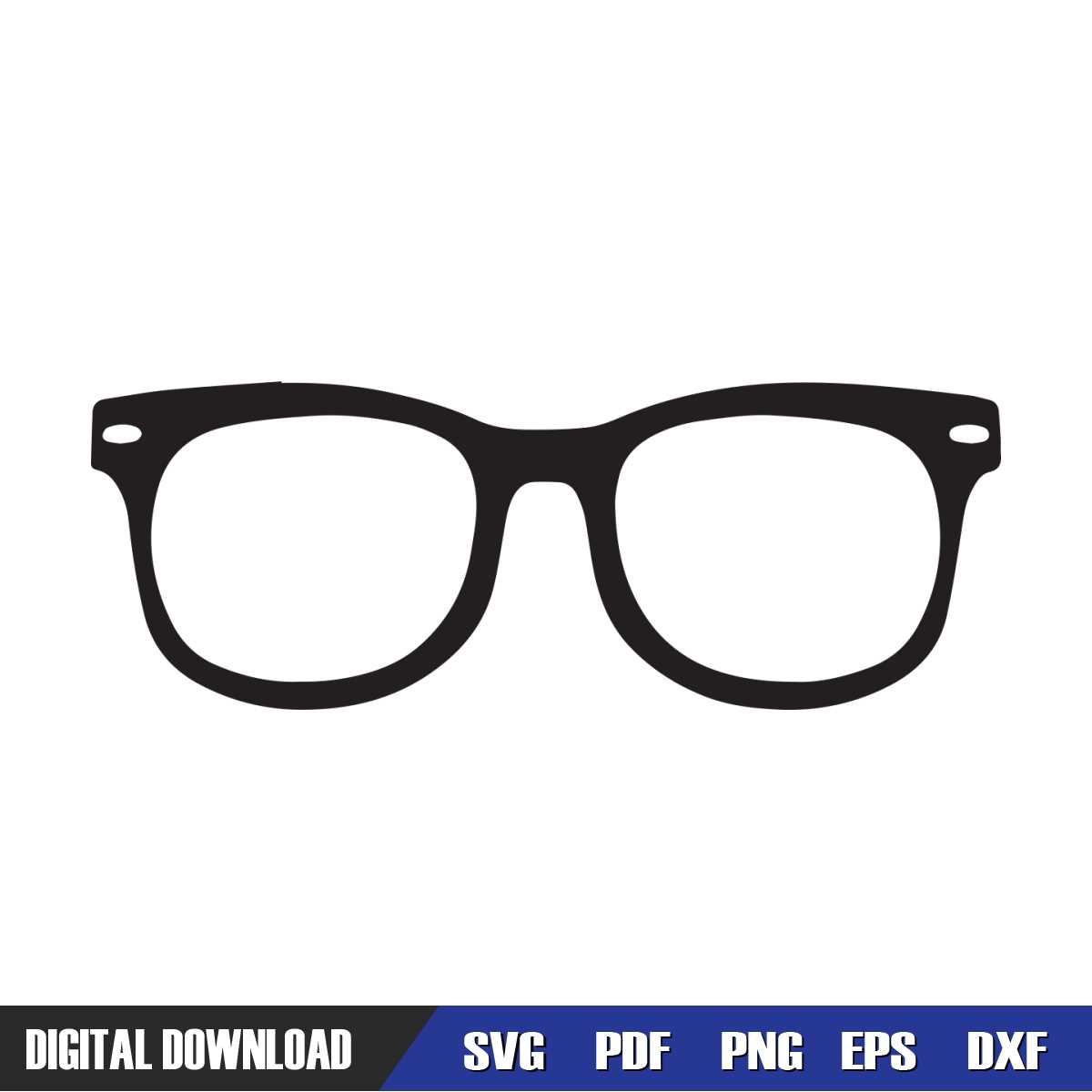 Glasses Svg, Eyeglasses Svg, Glasses Silhouette, Spectacles | Inspire ...