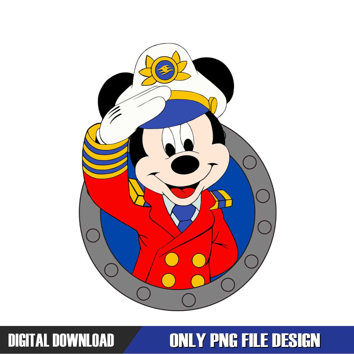 Captain Mickey Disney Cruise Ship PNG | Inspire Uplift