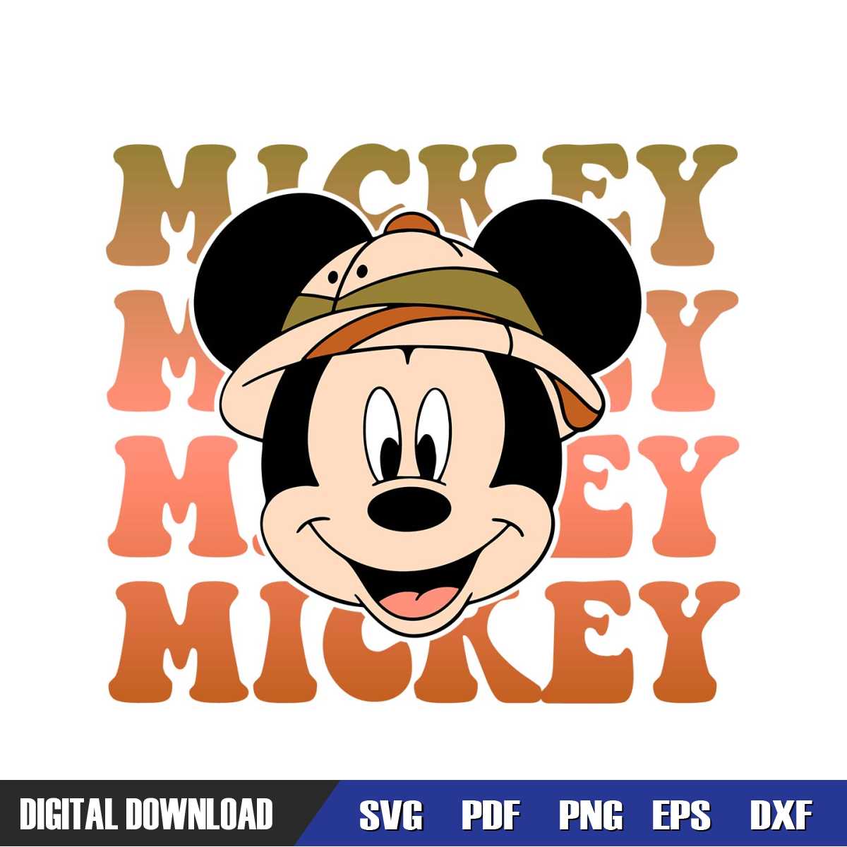 Disney Animal Kingdom Mickey Head SVG | Inspire Uplift