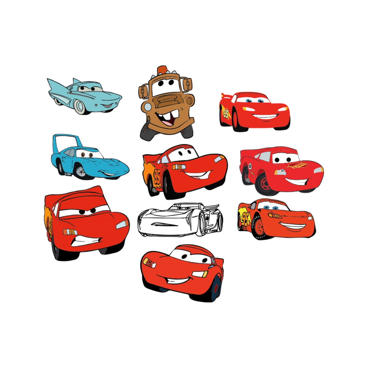 Personalised Cars Svg, Vehicle Svg, Disney Car Svg, Red Car | Inspire ...