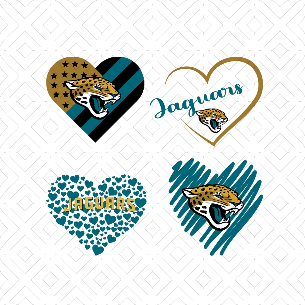 Jacksonville Jaguars Team Logo SVG, Jaguars Svg, Sport Svg, | Inspire ...