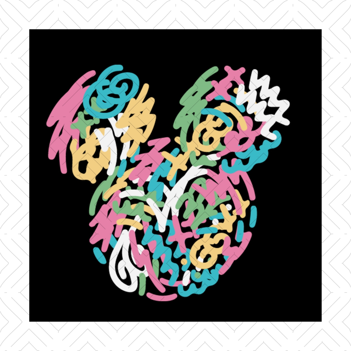 Mickey Line Color Svg, Disney Svg, Mickey Svg, Mickey Head S | Inspire ...