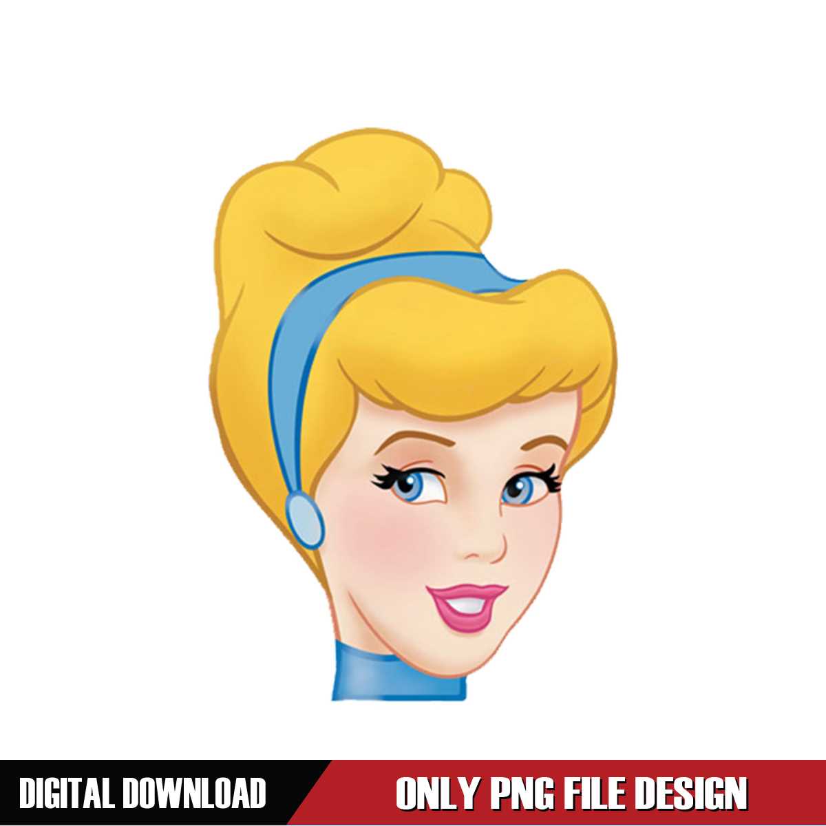Disney Cartoon Princess Cinderella Head PNG Clipart | Inspire Uplift