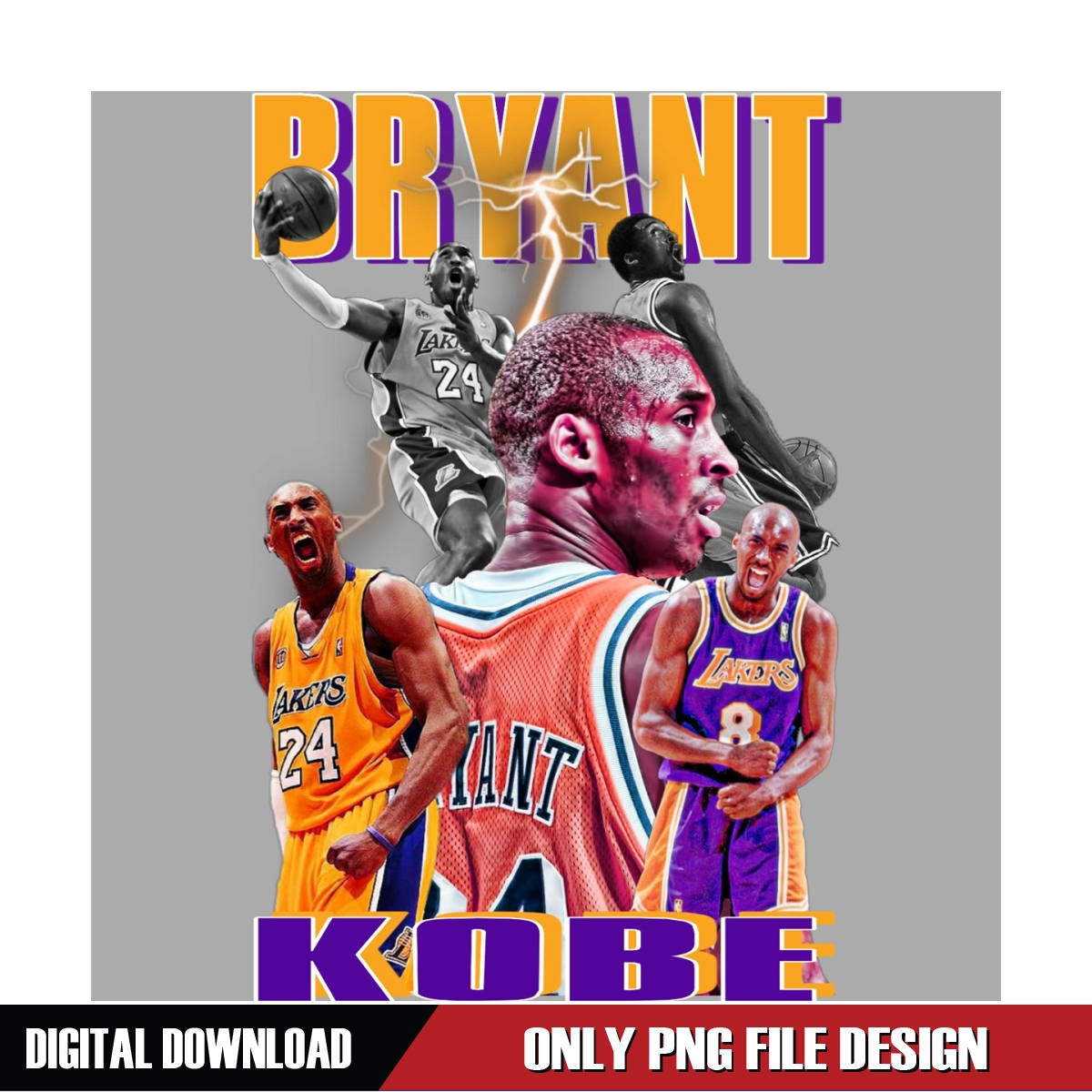 Bryant Kobe NBA Basketball PNG Download File | Inspire Uplift