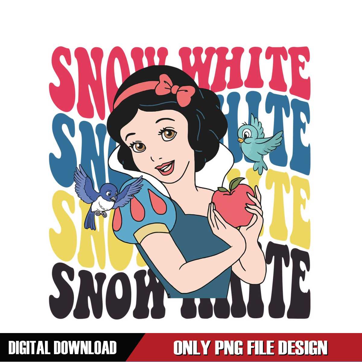 Disney Princess Snow White Apple PNG | Inspire Uplift