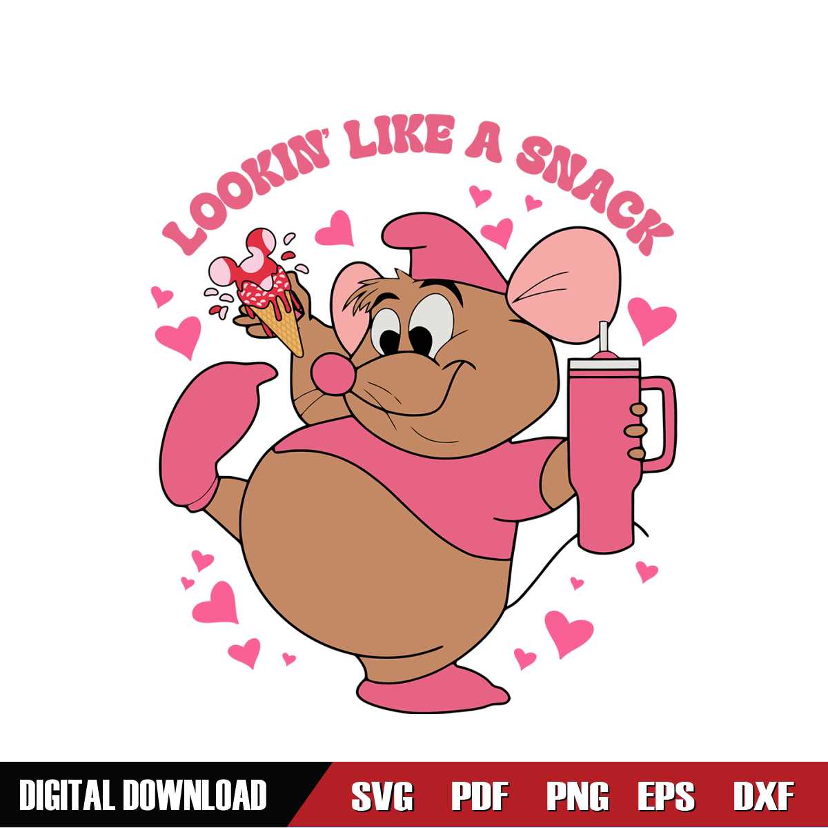 Gus Gus Stanley Coffee Looking Like A Snack SVG | Inspire Uplift