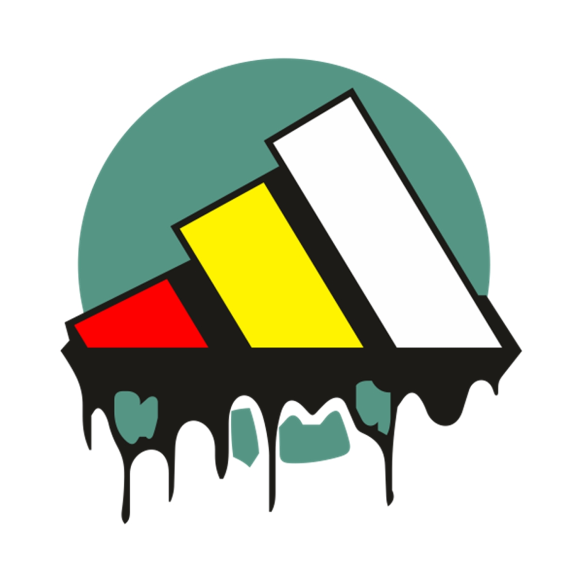 Adidas Dripping Logo Adidas Originals Adidas Drip Logo Adida | Inspire ...