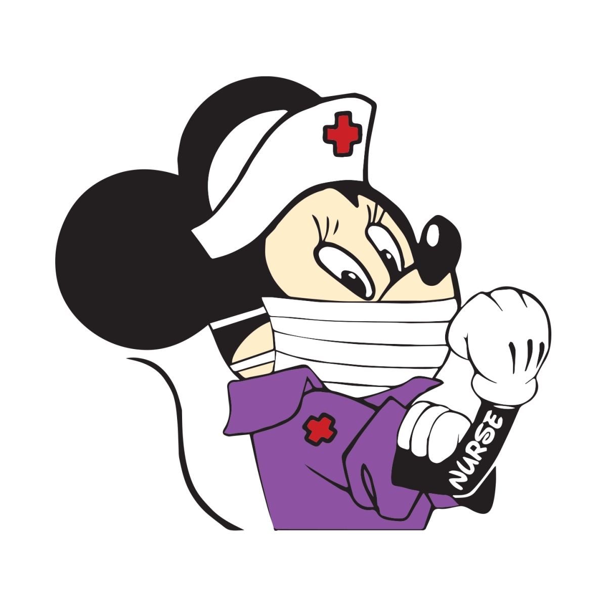 Disney Mickey Nurse Svg, Nurse Svg, Mickey Nurse Svg, Strong | Inspire ...