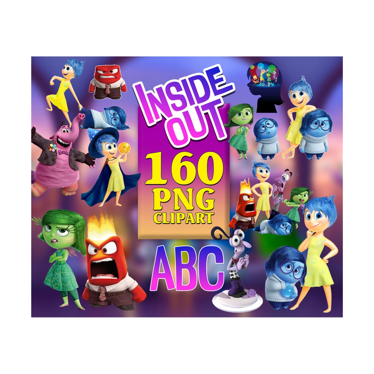 160 Inside Out Clipart, Inside Out Birthday, Inside Out Alph | Inspire ...