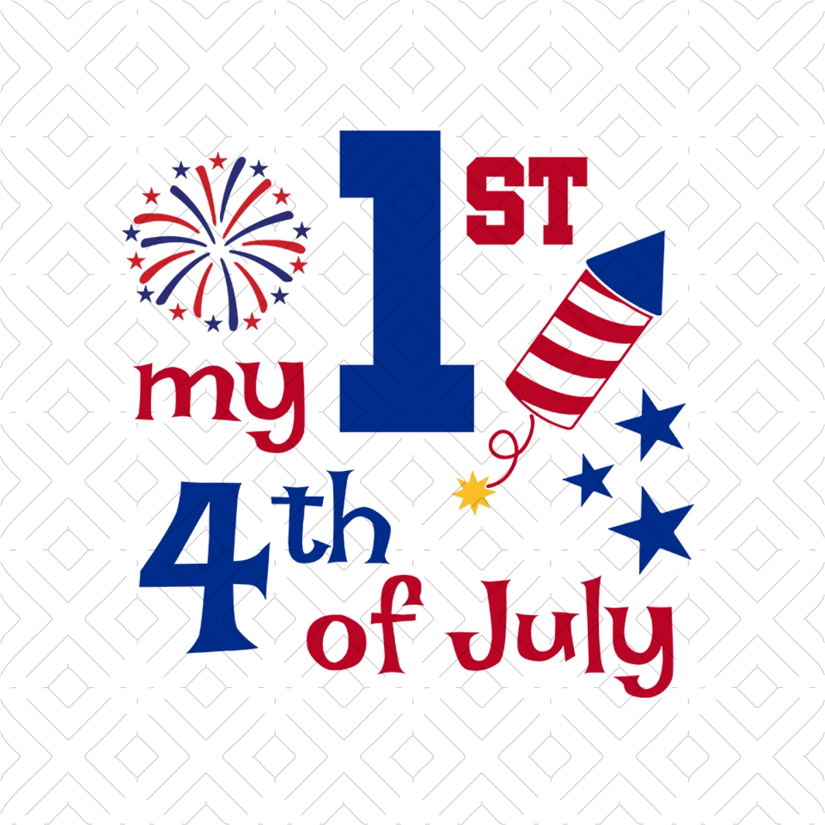My First 4th Of July Svg, Independence Svg, 4th Of July Svg, | Inspire ...