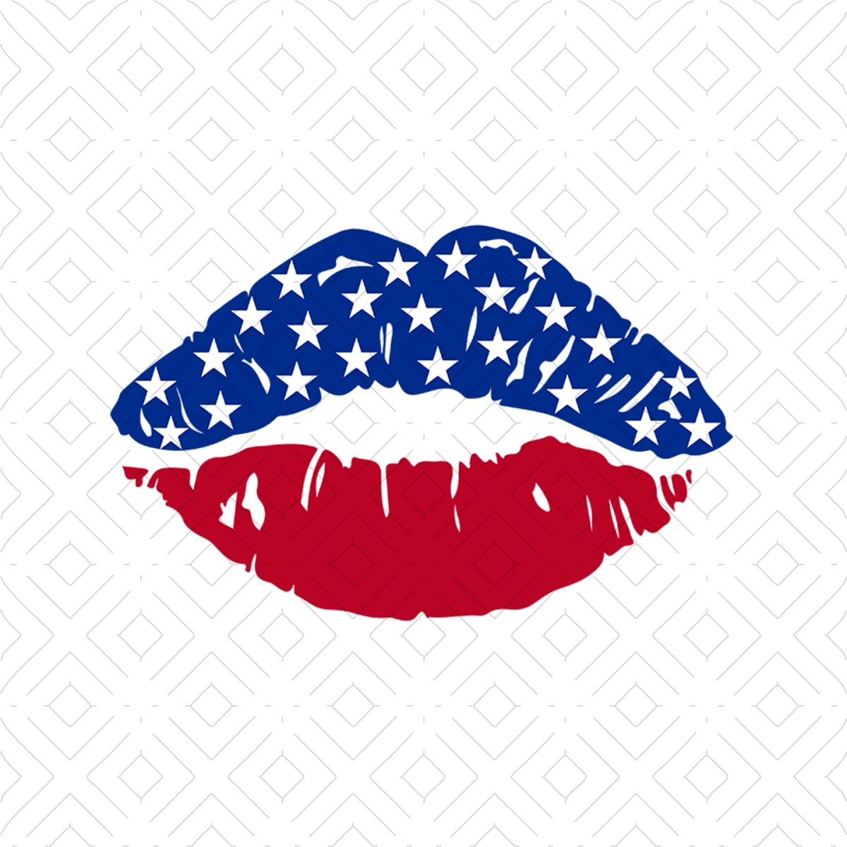 America Lips Flag Svg, Independence Svg, 4th Of July Svg, Li | Inspire ...