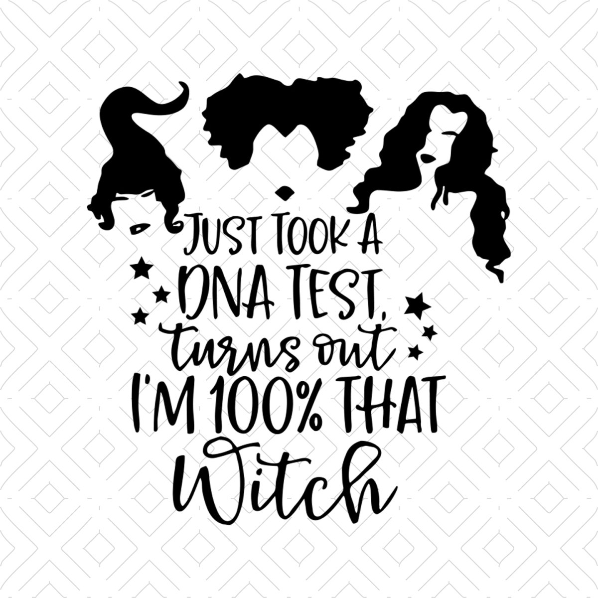Just Took A Ona Test Turns Out Im 100 That Witch Svg, Hallow - Inspire ...