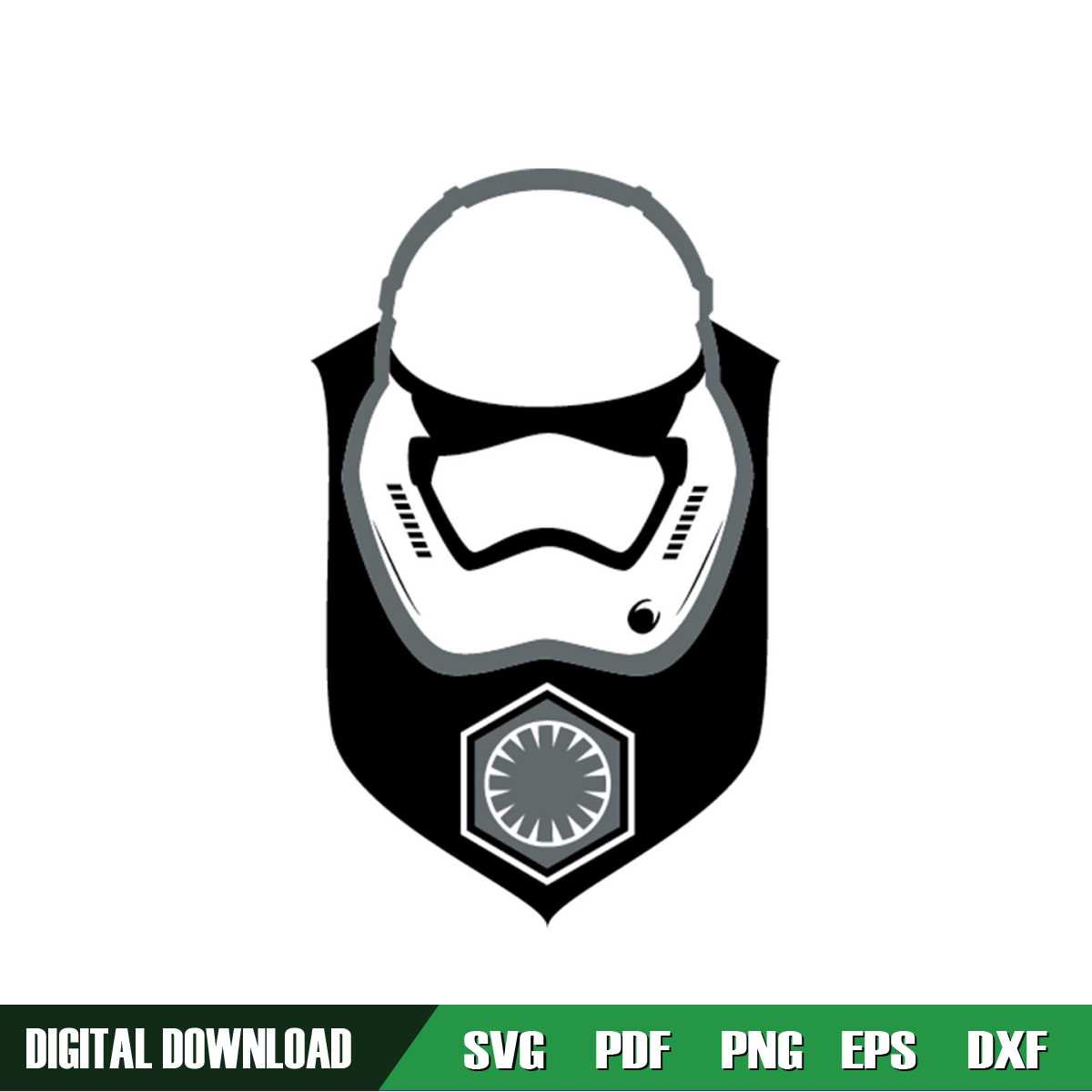 Star Wars The Last Jedi First Order Stormtrooper Symbol Helm | Inspire ...