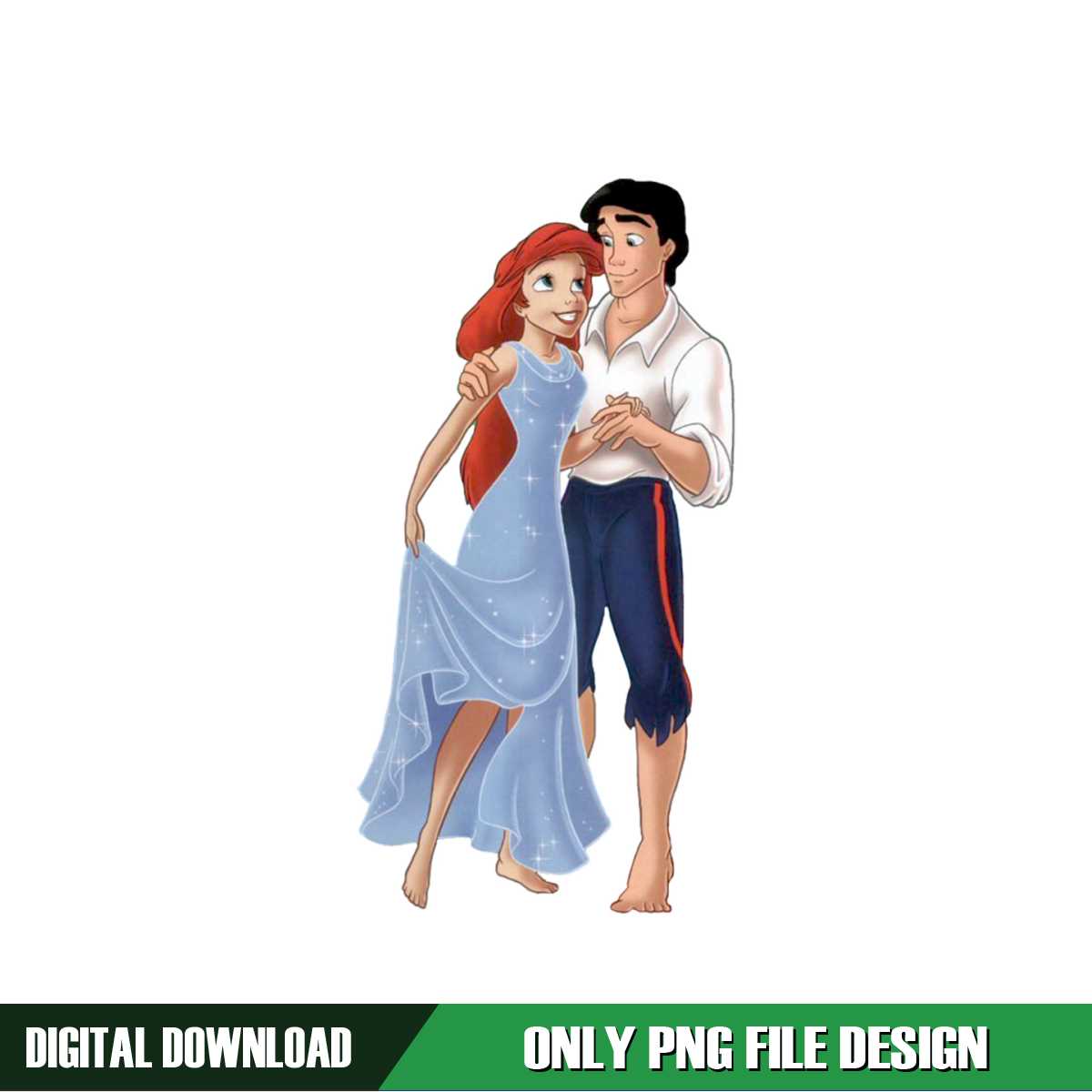 Ariel The Little Mermaid The Prince Disney PNG | Inspire Uplift