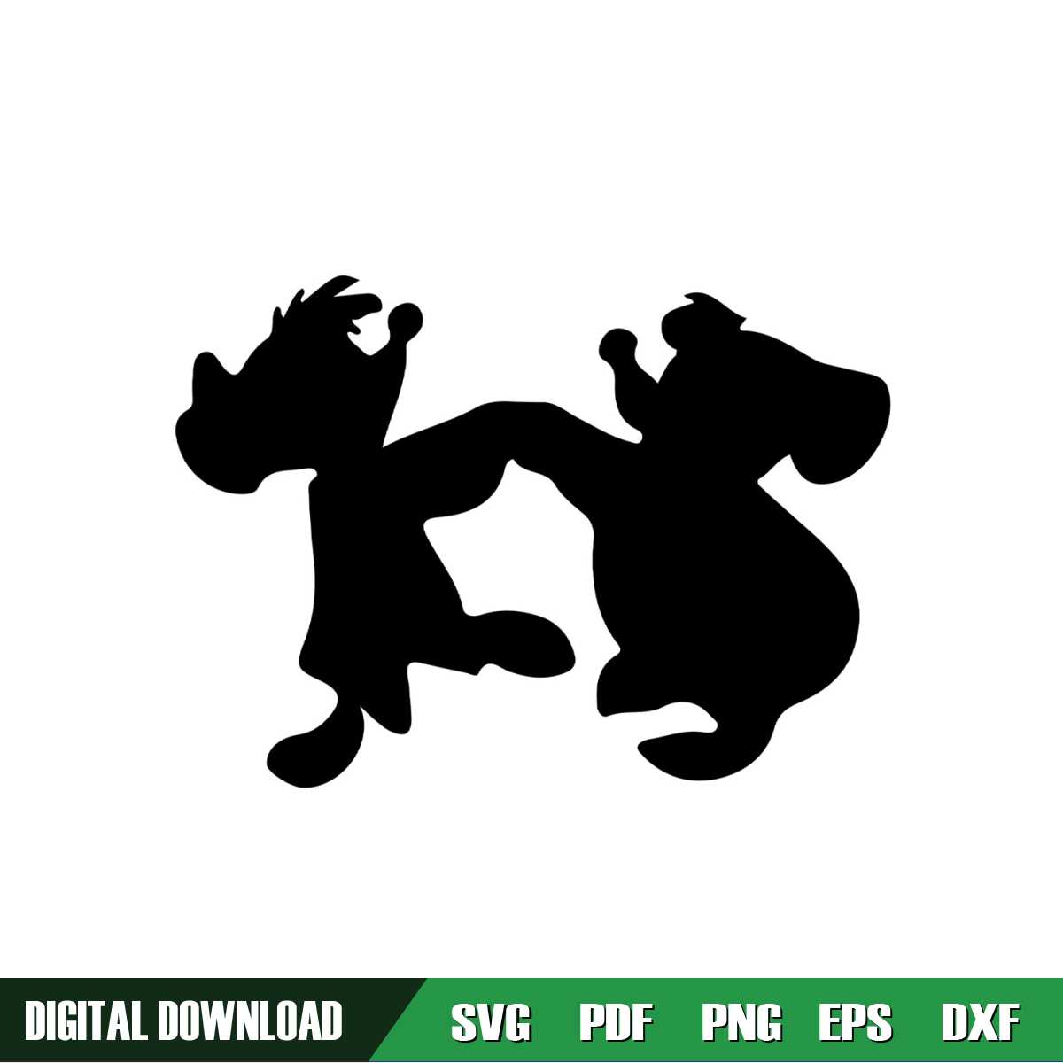 Cinderella Jaq and Gus Gus Mice Disney Characters Silhouette | Inspire ...