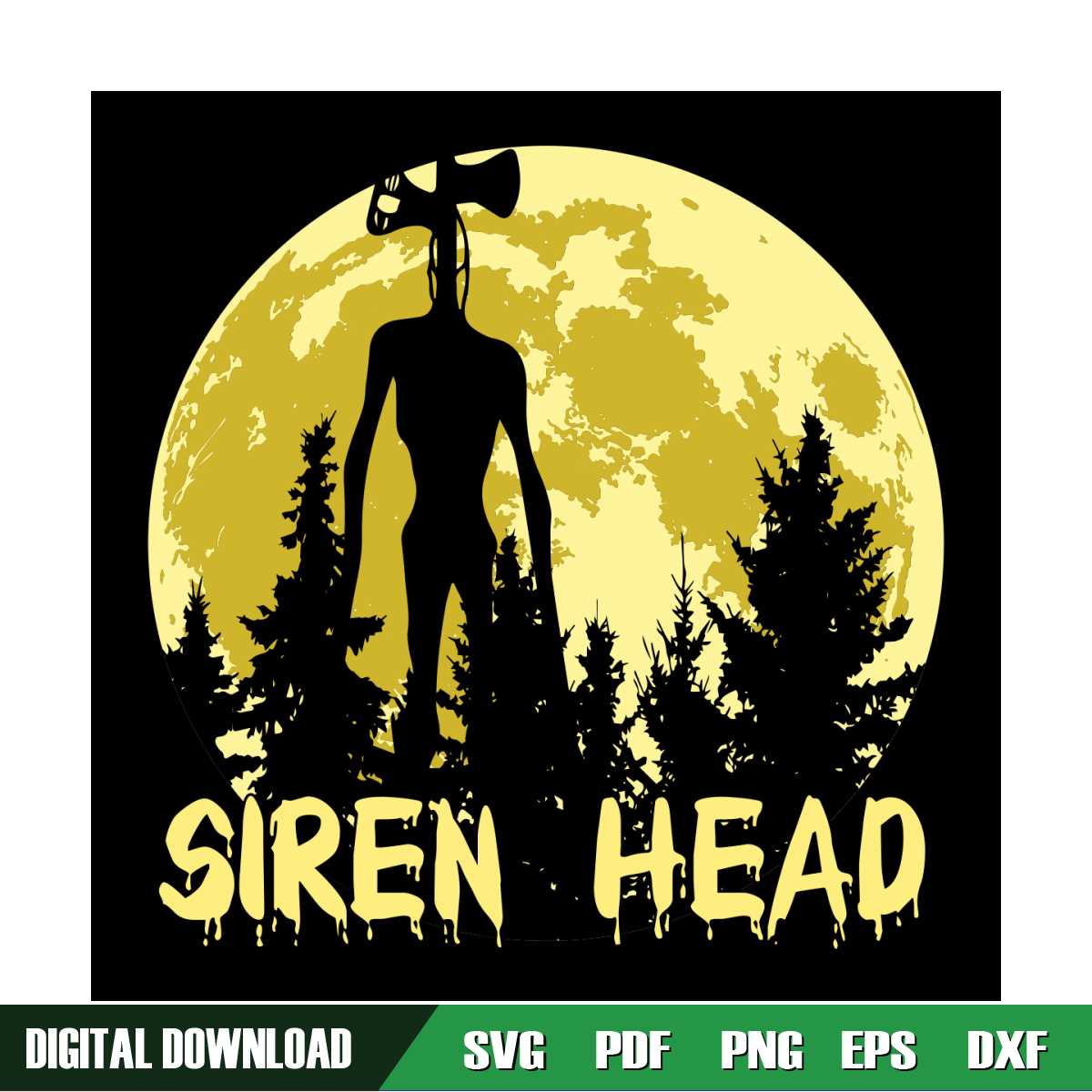 Siren Head Svg | Inspire Uplift